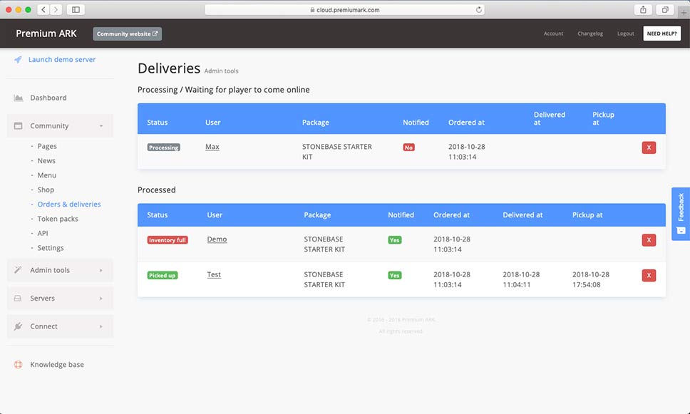 Gameserver Manager - GameserverApp.com
